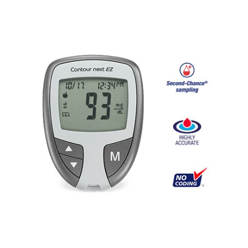Contour Next EZ Blood Glucose Meter | Diabetic Mall